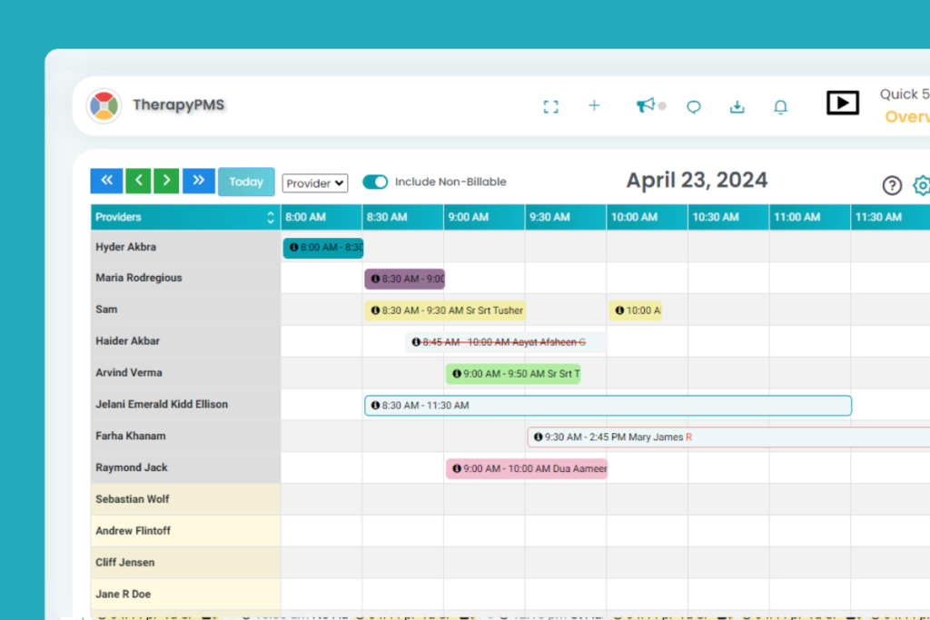 TherapyPM: Practice Management Software for ABA & Therapists